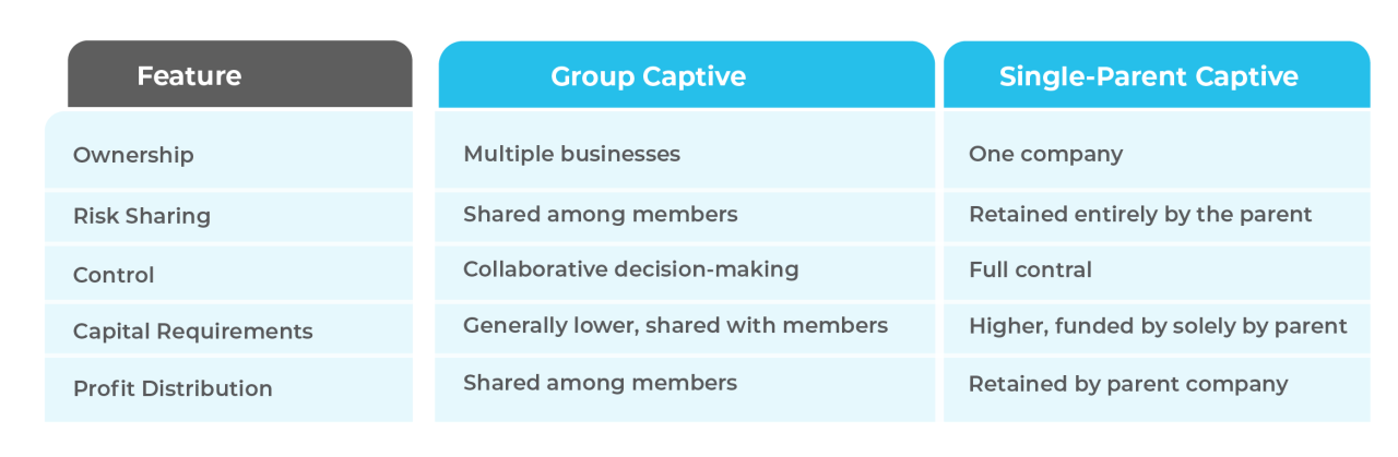 Understanding the Difference Between Group Captives and Single-Parent ...